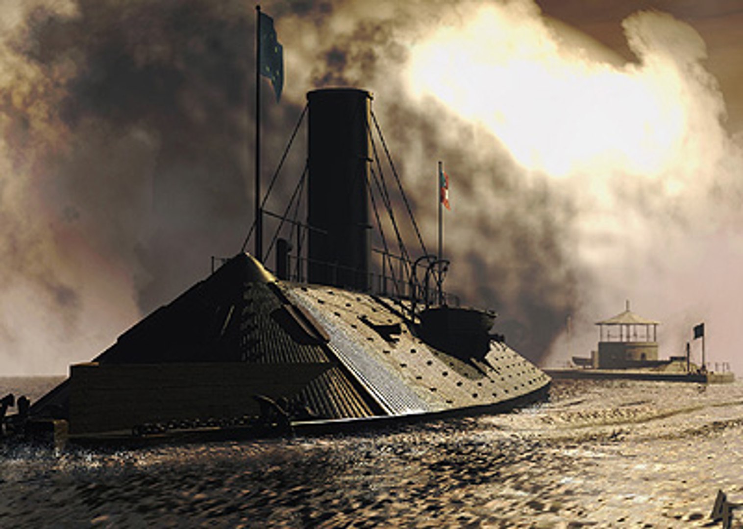 3d Ironclads Civil War Model