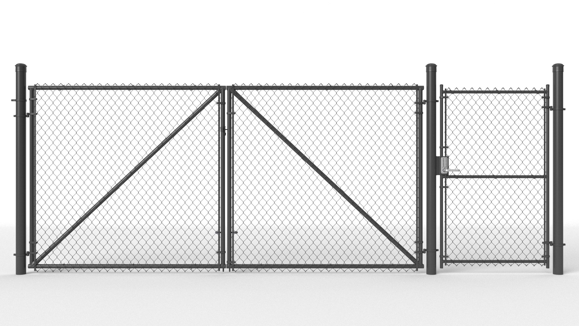 3D Gates Door Model - TurboSquid 1764653