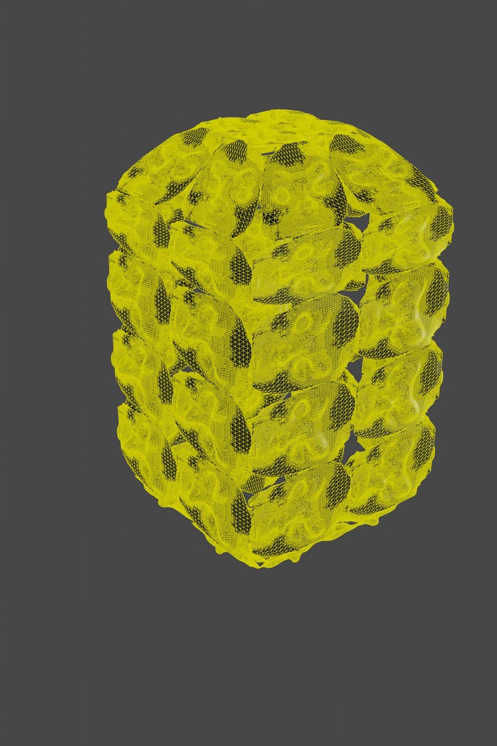 3D Model Mystical Pillar With Faces - TurboSquid 1948243