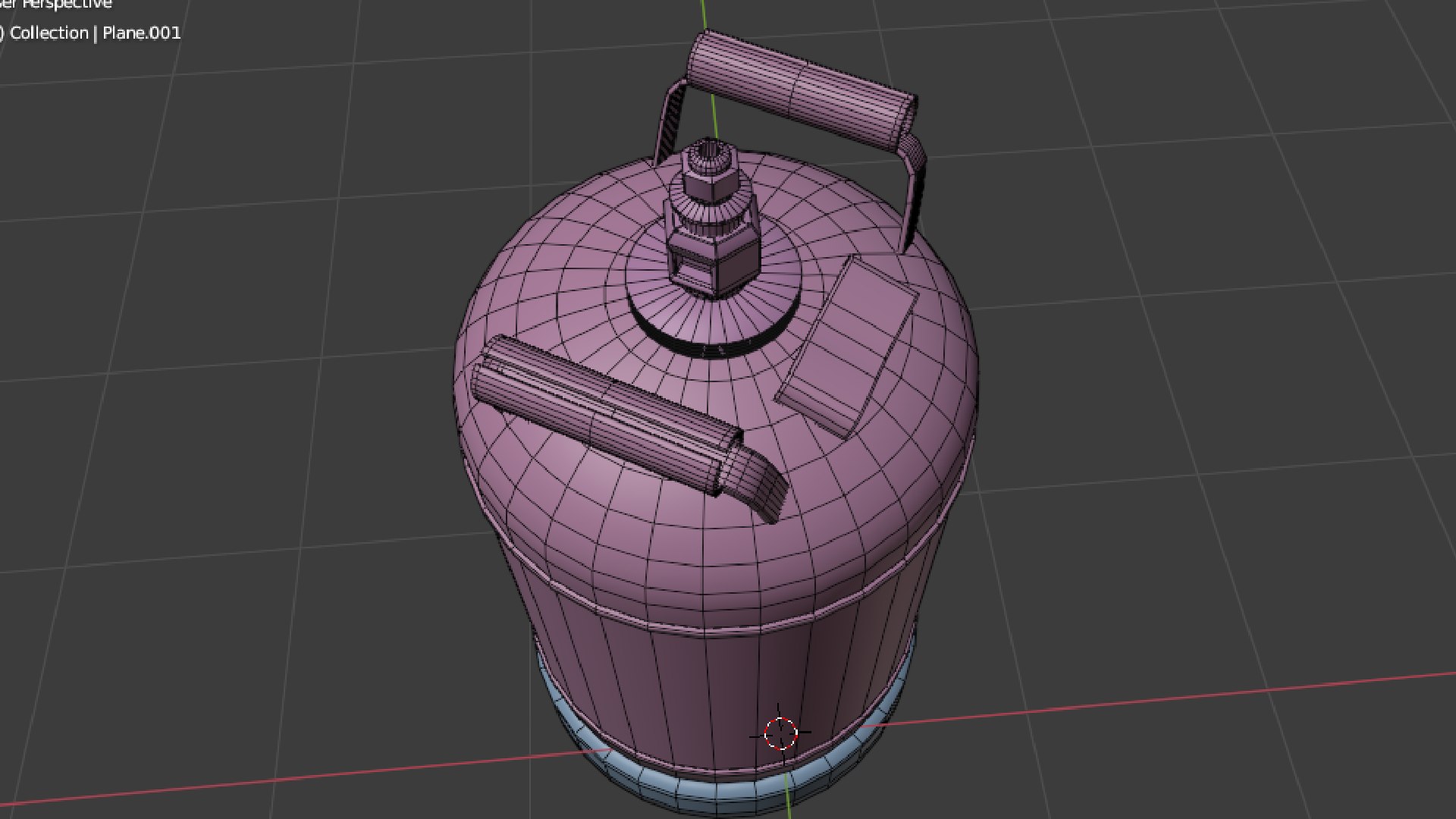 3D Model GAS CYLINDER - TurboSquid 1950385