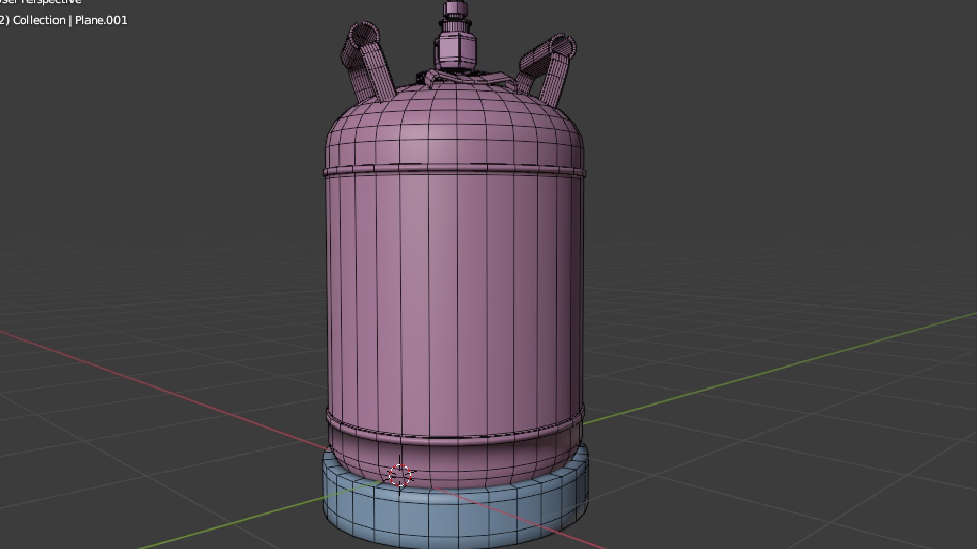 3D Model GAS CYLINDER - TurboSquid 1950385
