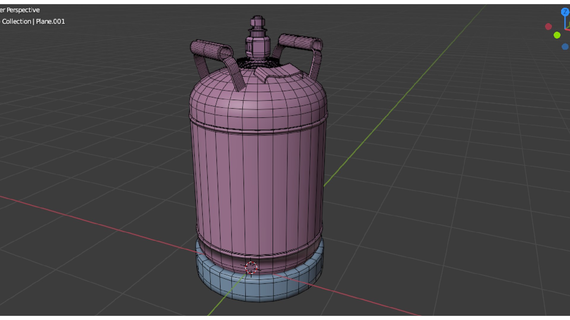 3D Model GAS CYLINDER - TurboSquid 1950385