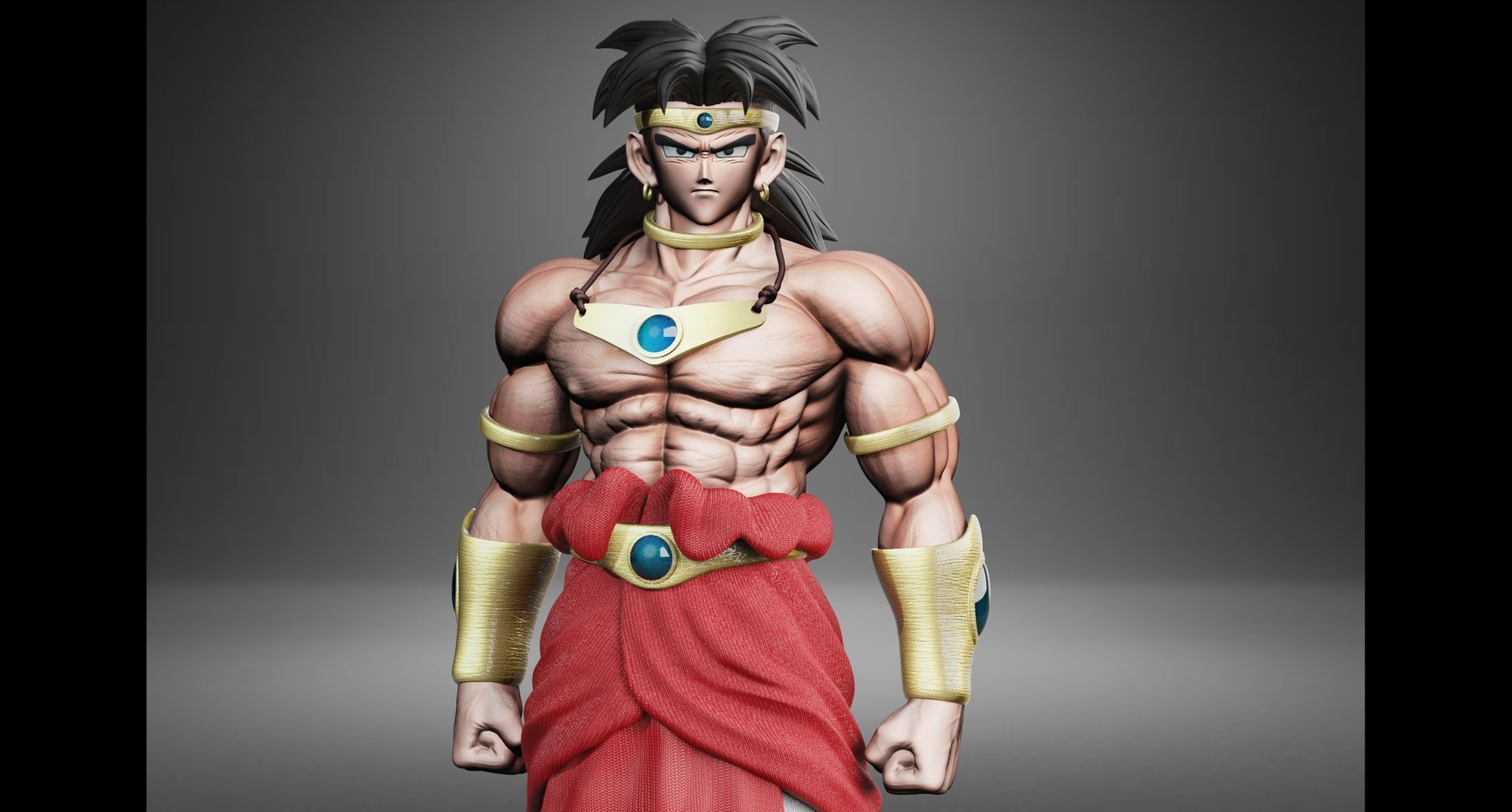 3D BROLY CLASSIC - TurboSquid 2197269