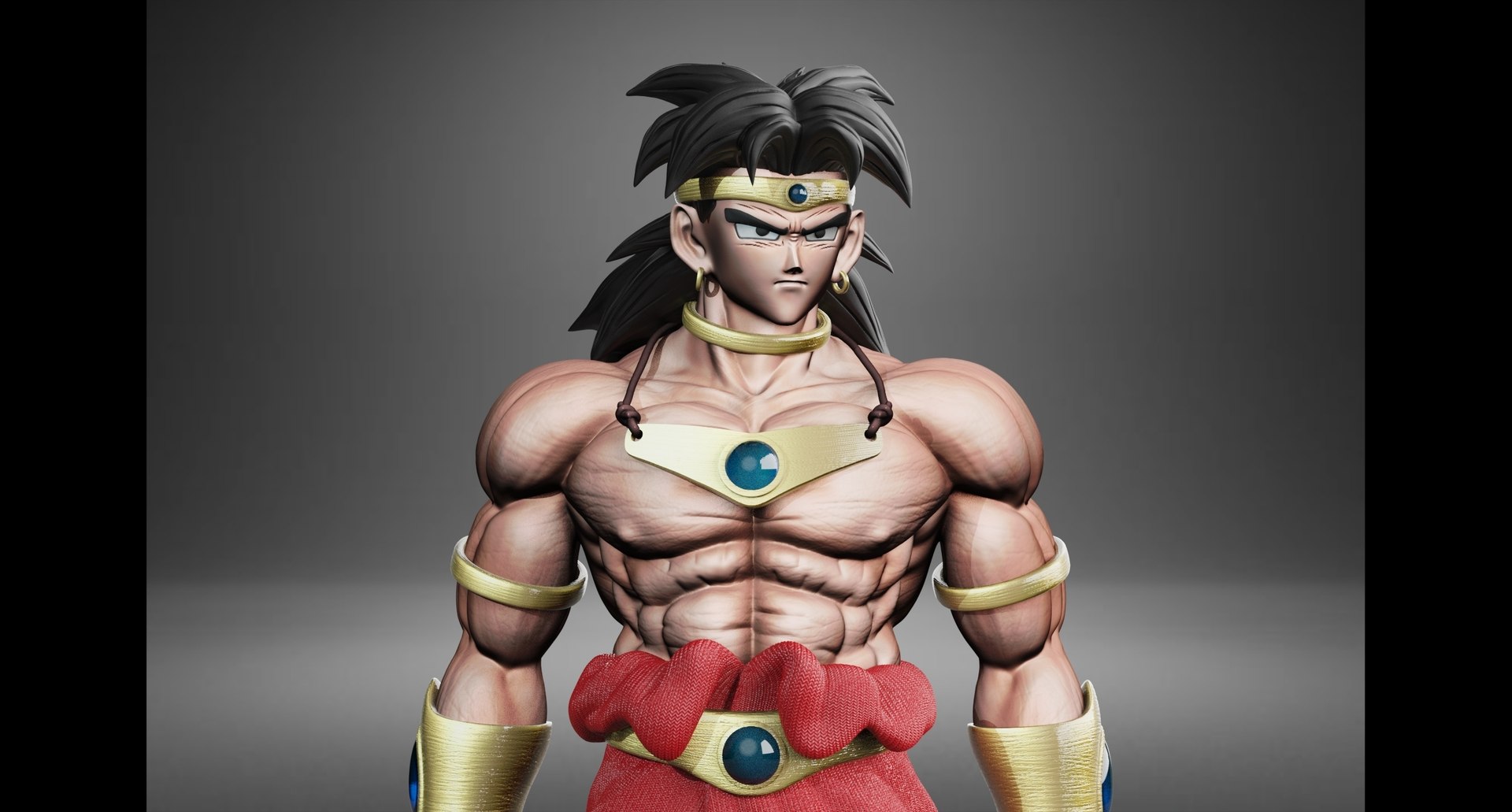 3D BROLY CLASSIC - TurboSquid 2197269