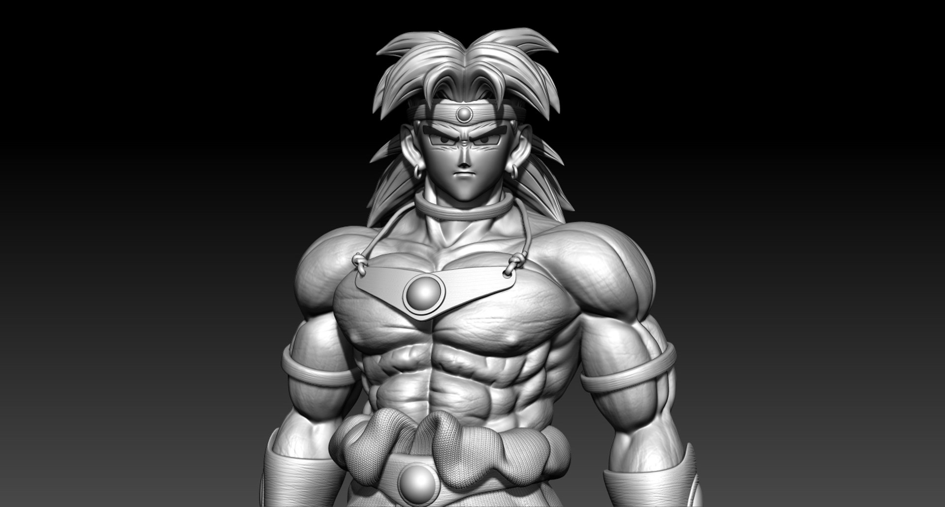 3D BROLY CLASSIC - TurboSquid 2197269