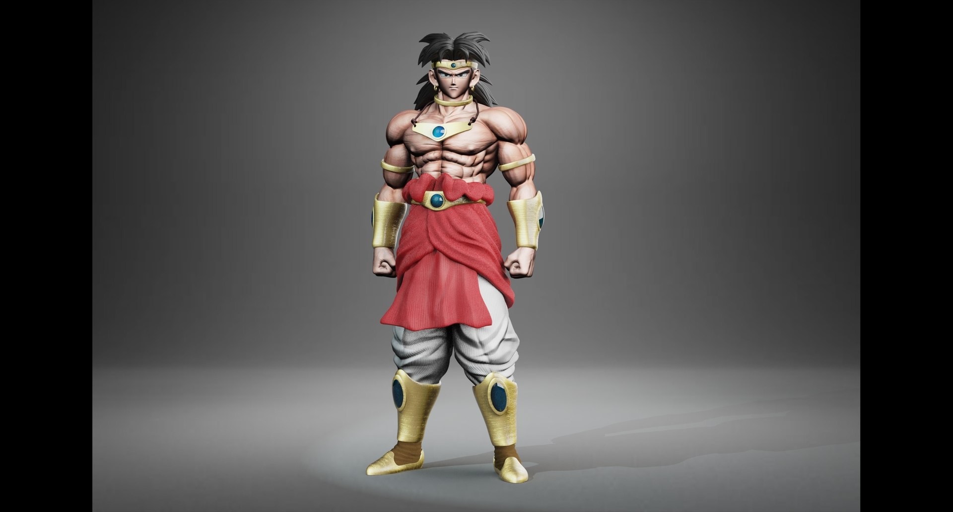 3D BROLY CLASSIC - TurboSquid 2197269