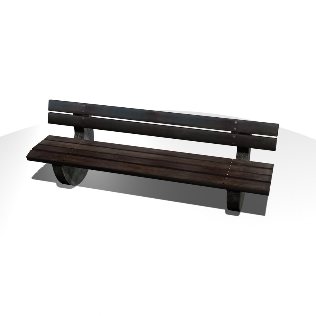 3D Bench Model - TurboSquid 1280058