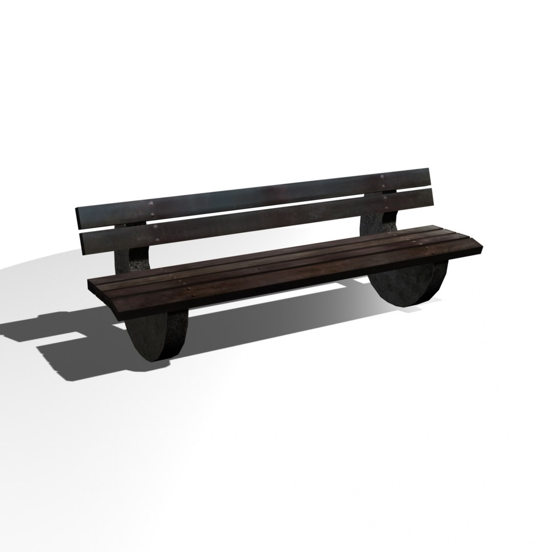 3D Bench Model - TurboSquid 1280058