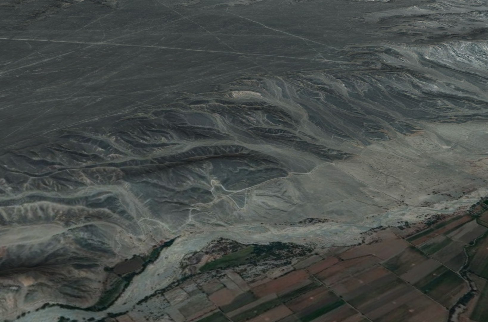 3d Model Mesh Nazca Valley