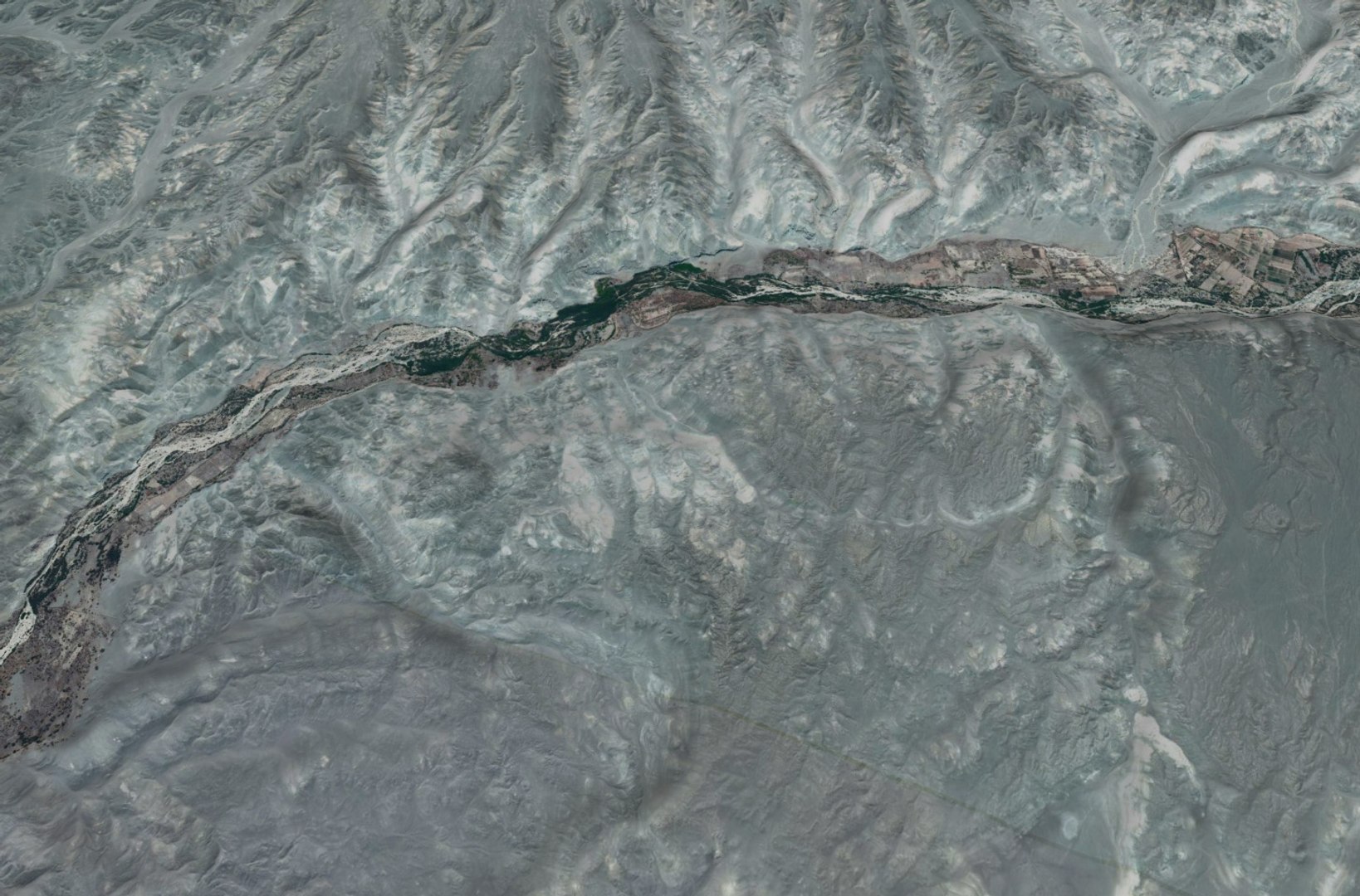 3d Model Mesh Nazca Valley