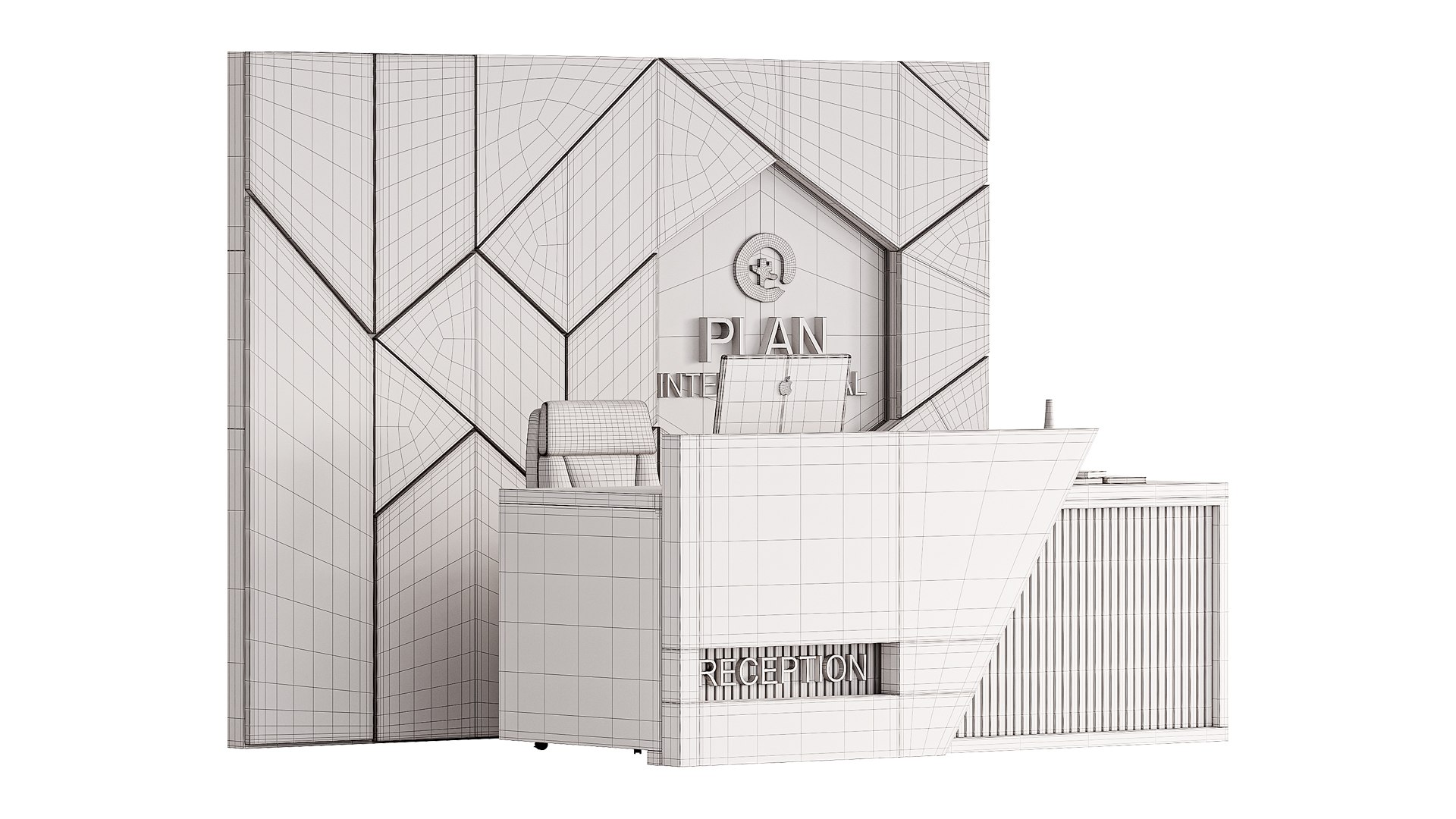 Contemporary Reception 13 3D Model - TurboSquid 2246000