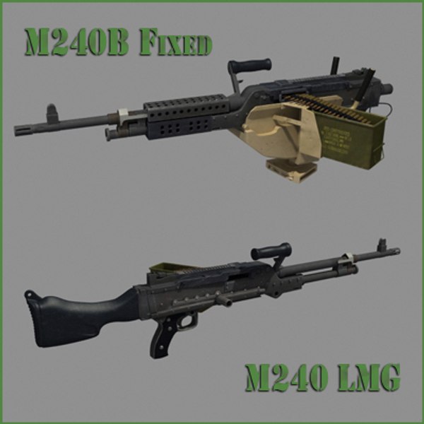 3D M240 Models | TurboSquid