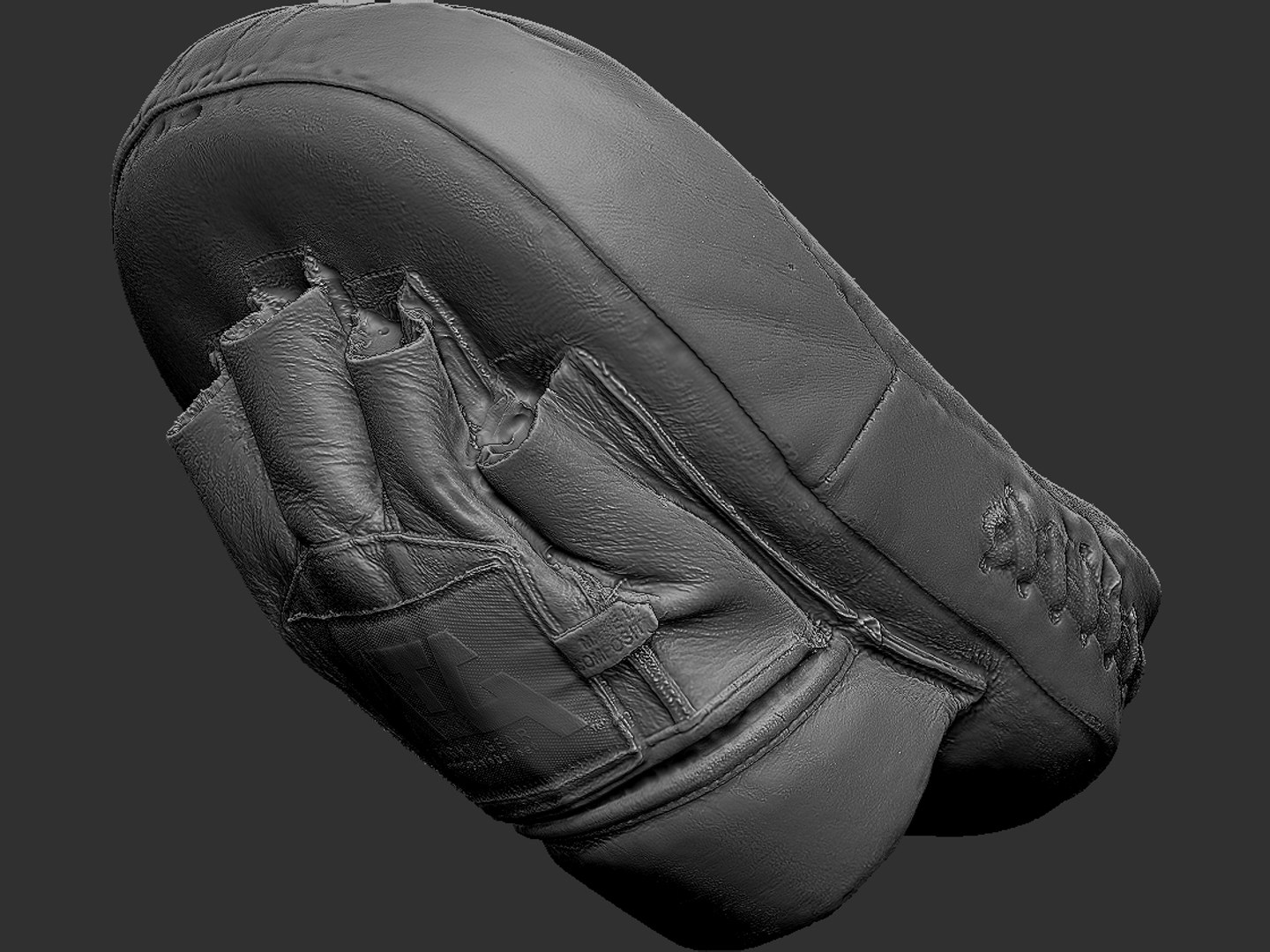 Feet Training Shields 3D Model - TurboSquid 1264933