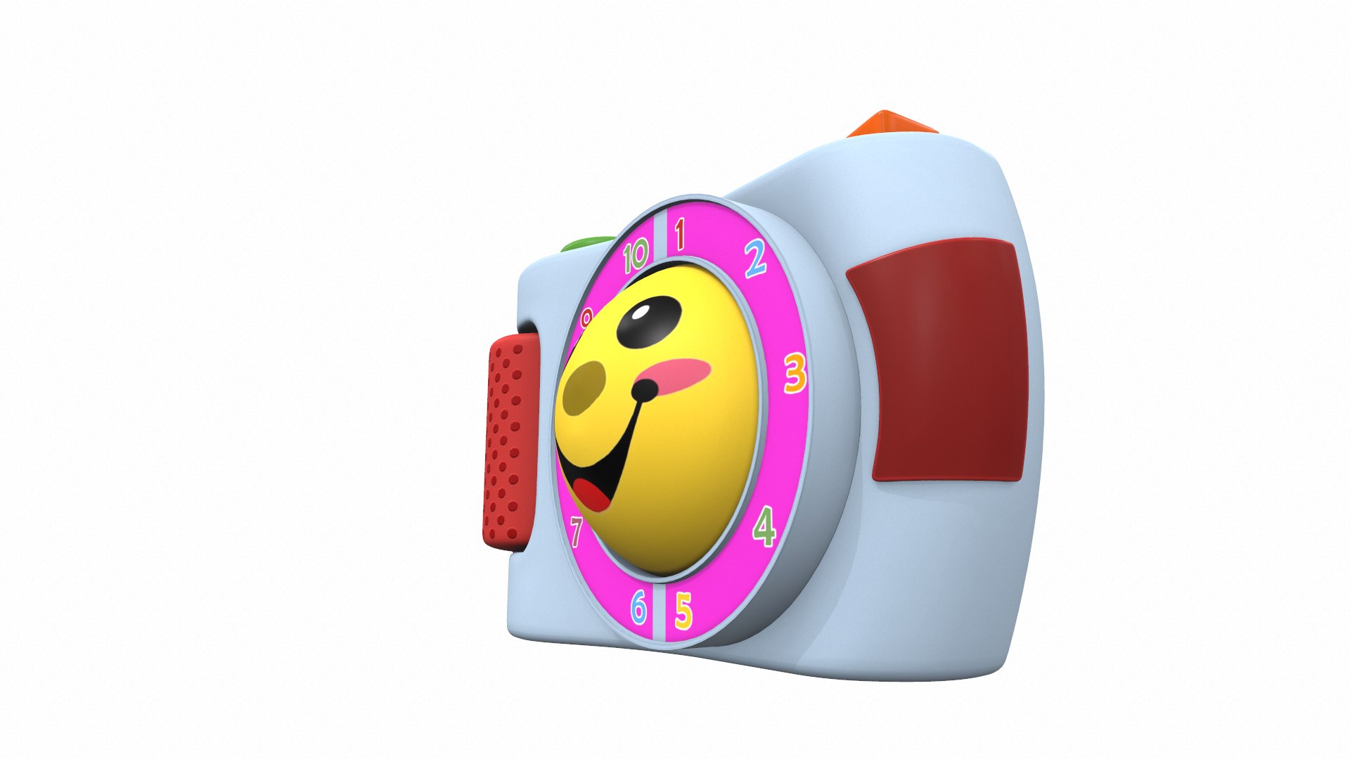 Plastic baby toy musical camera 3D model - TurboSquid 2109000