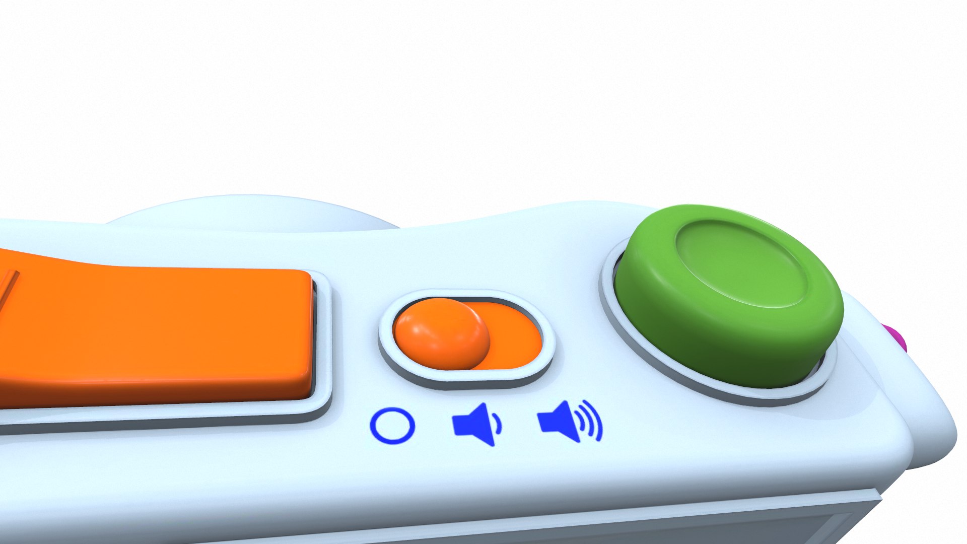 Plastic baby toy musical camera 3D model - TurboSquid 2109000