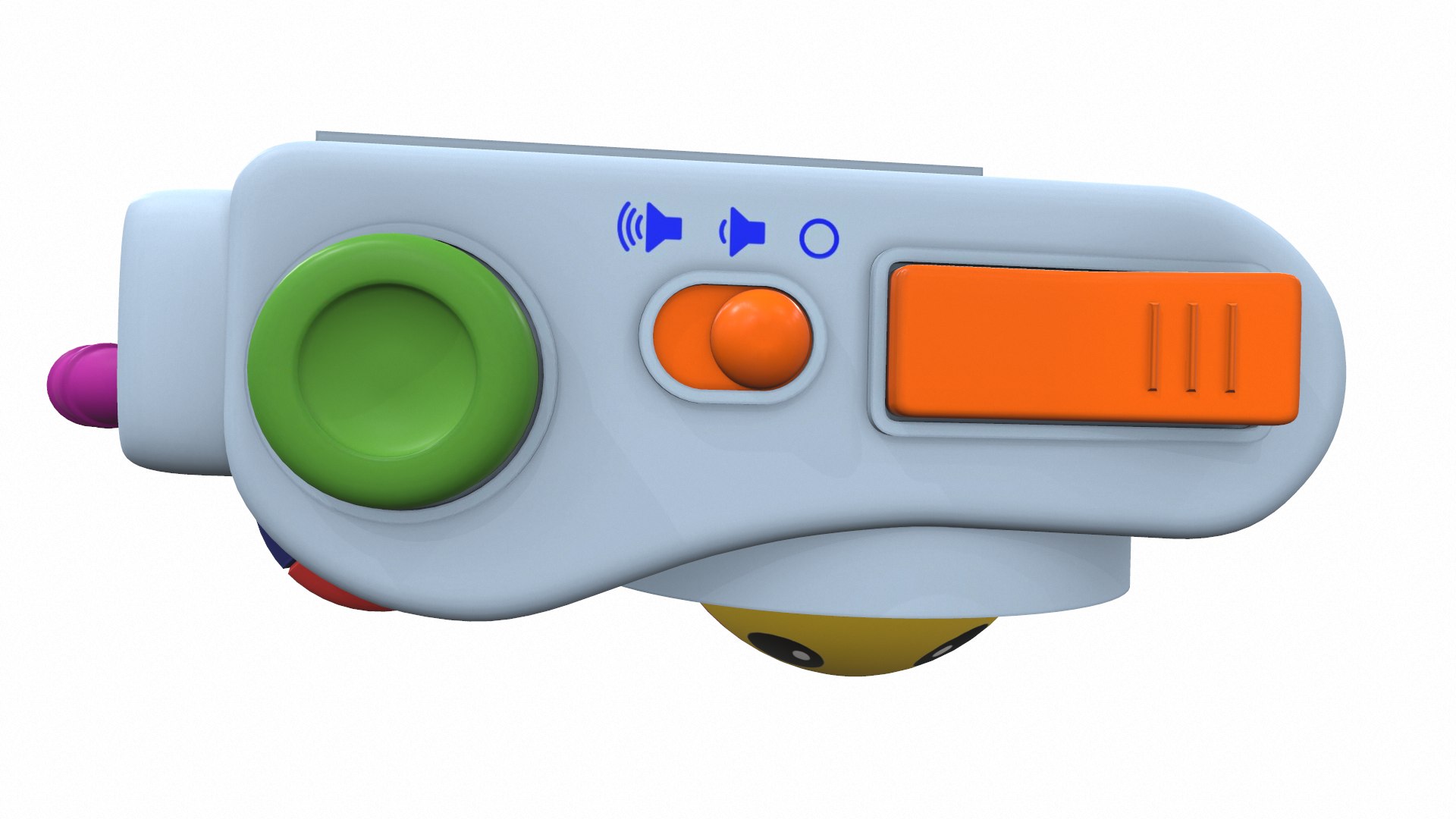 Plastic baby toy musical camera 3D model - TurboSquid 2109000