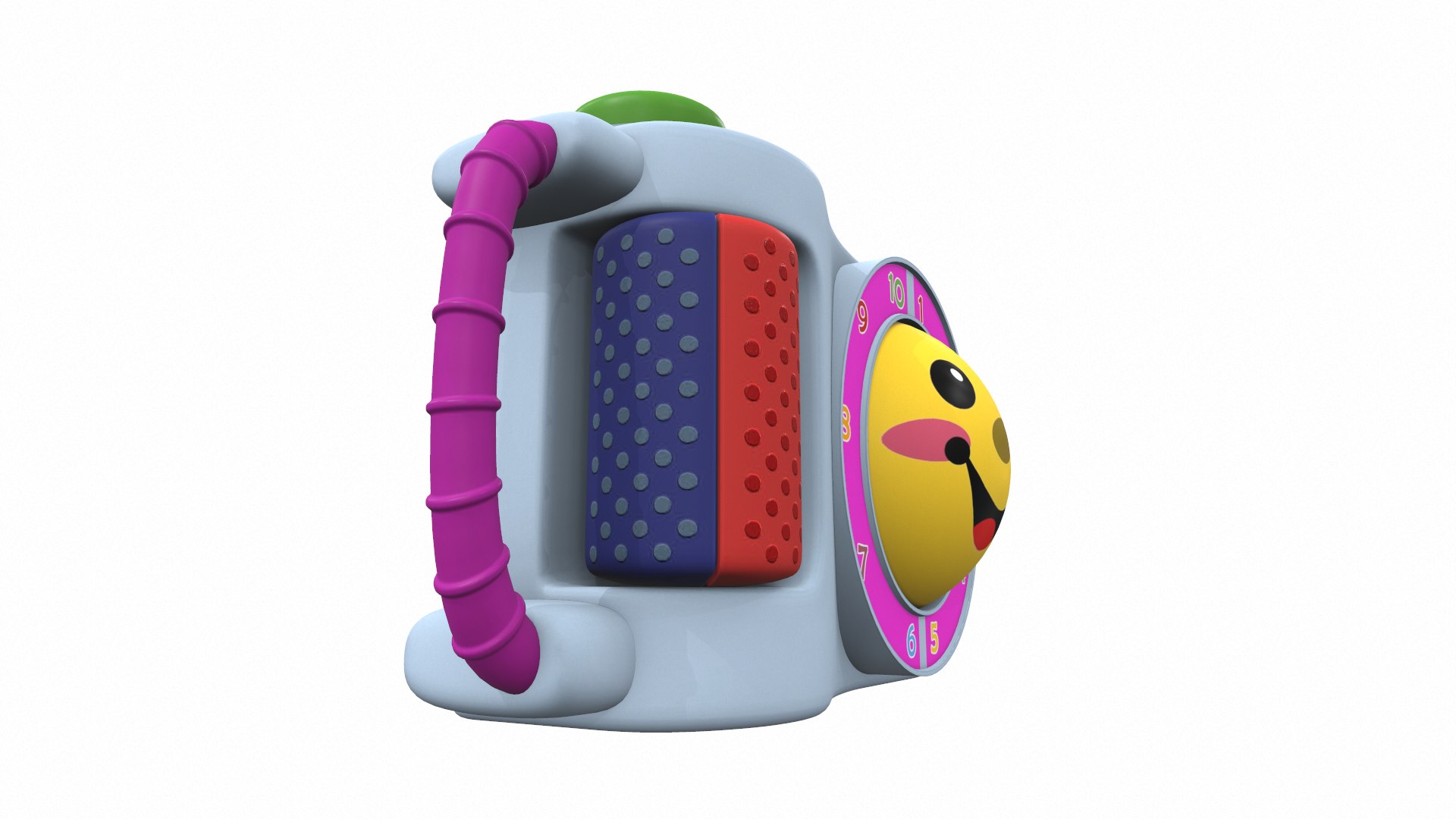 Plastic baby toy musical camera 3D model - TurboSquid 2109000