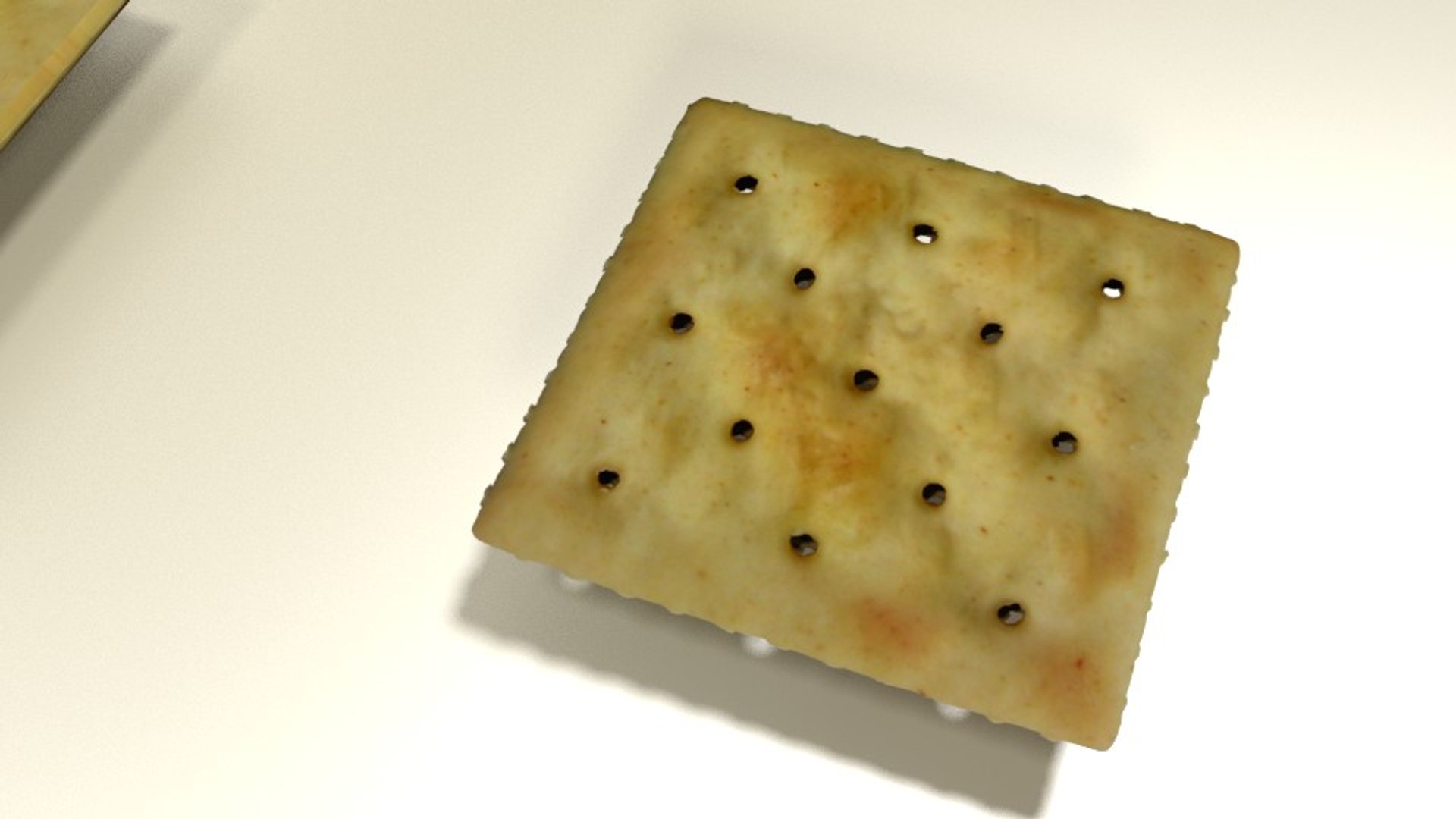 3d Meiji Cracker Box Model