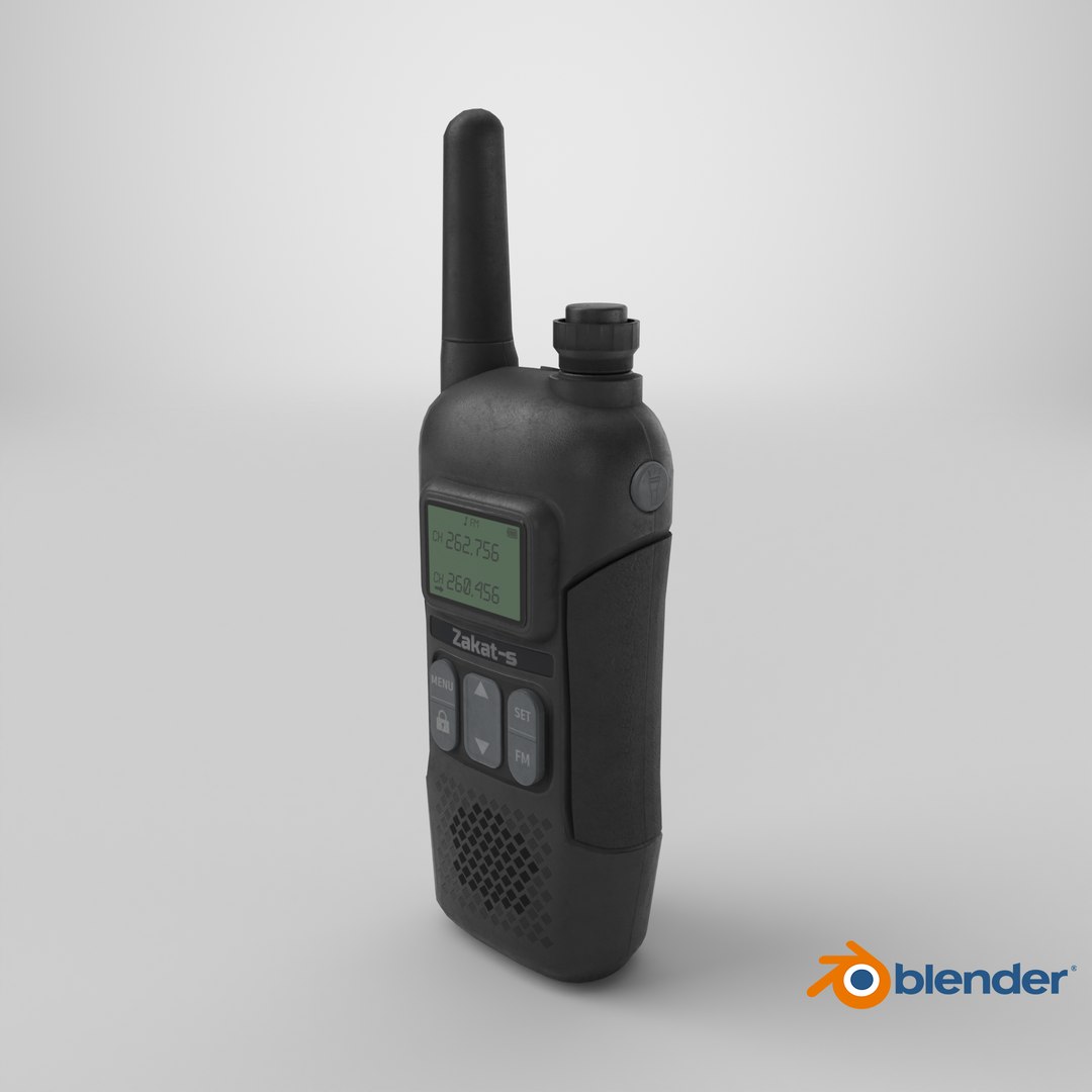 3D Model Walkie Talkie - TurboSquid 2394698