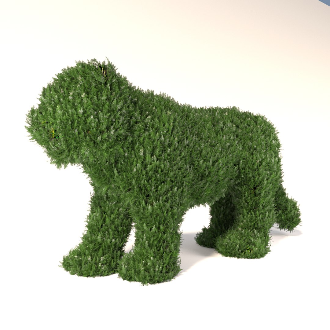 Bush Tiger 3D Model - TurboSquid 1896972