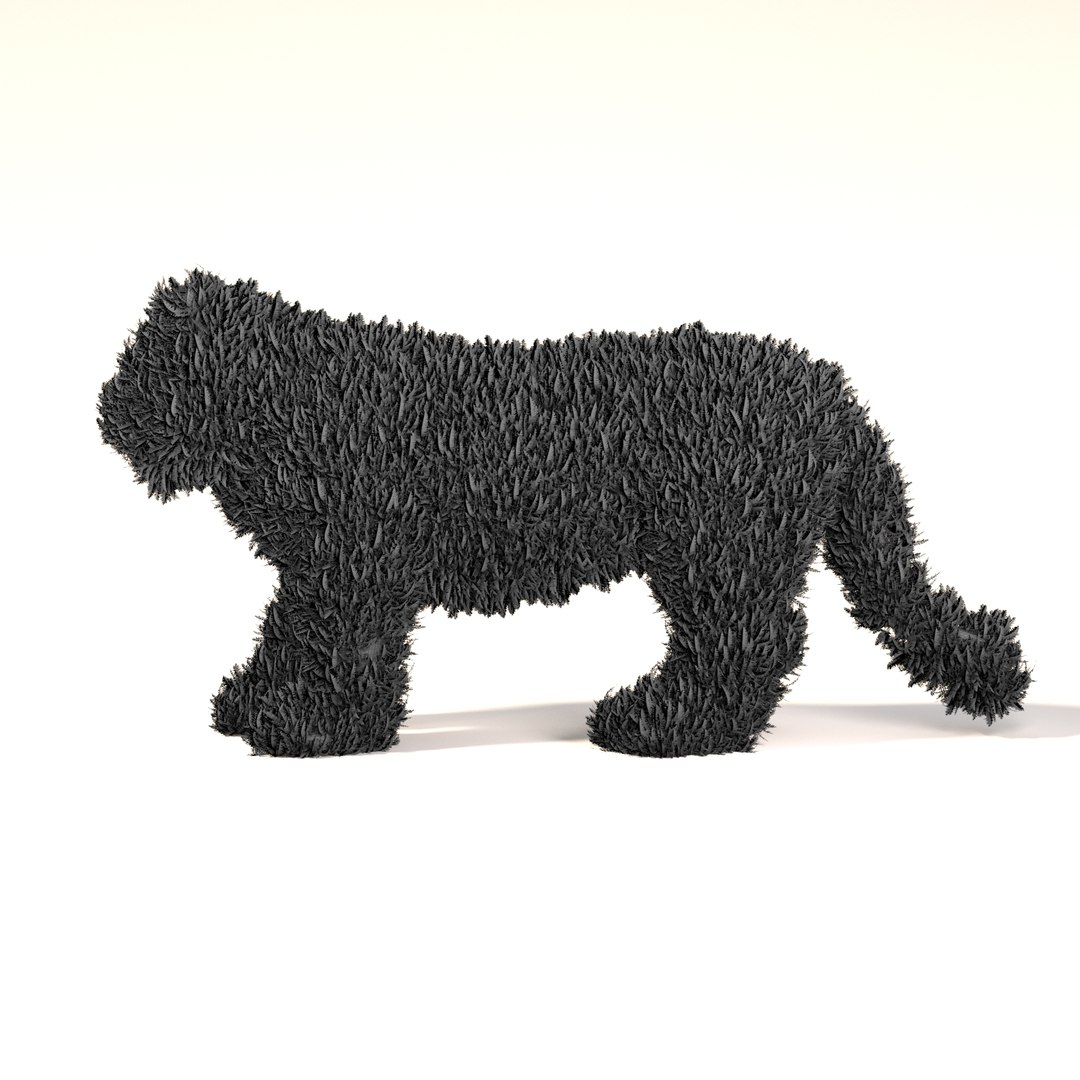 Bush Tiger 3D Model - TurboSquid 1896972