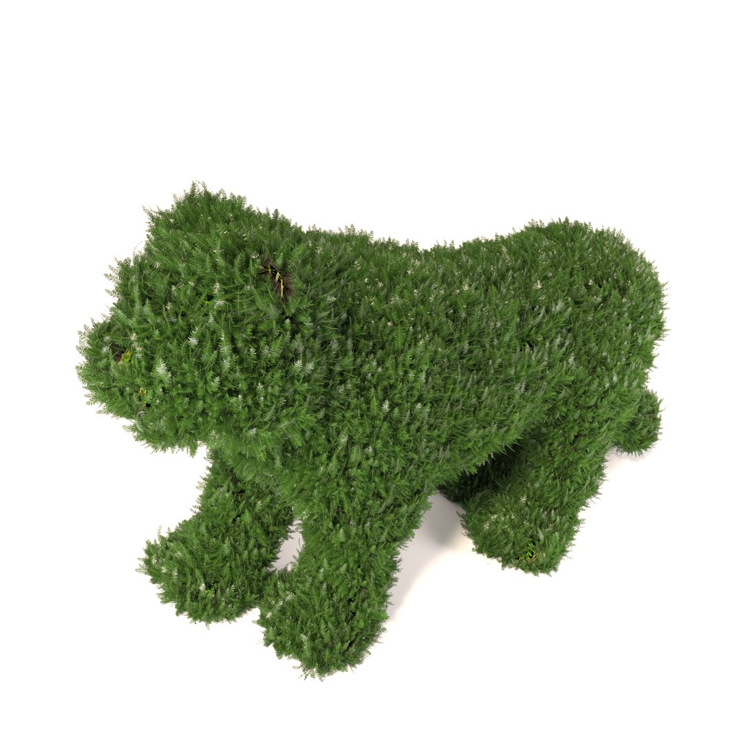 Bush Tiger 3D Model - TurboSquid 1896972