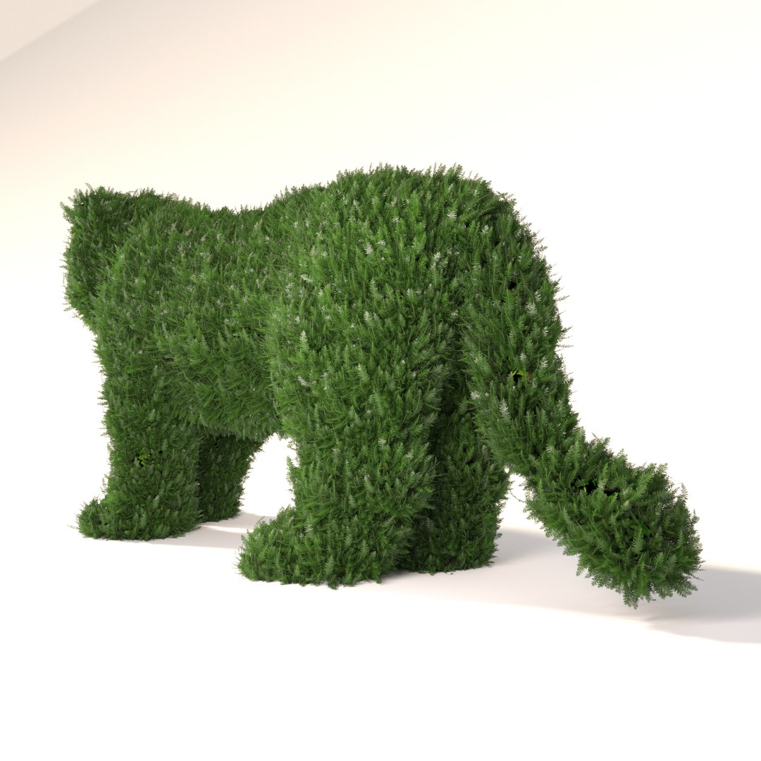 Bush Tiger 3D Model - TurboSquid 1896972