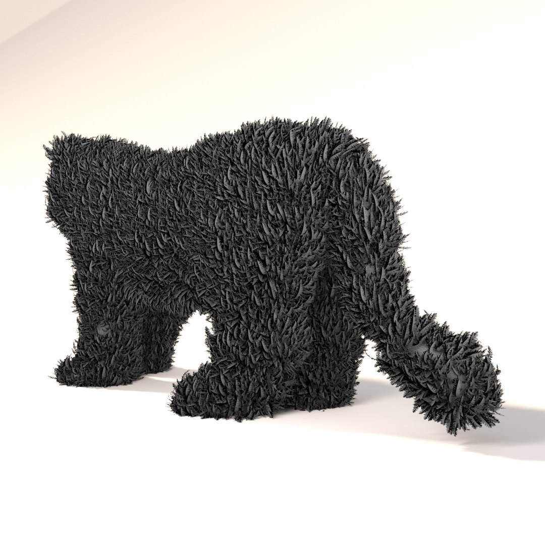 Bush Tiger 3D Model - TurboSquid 1896972