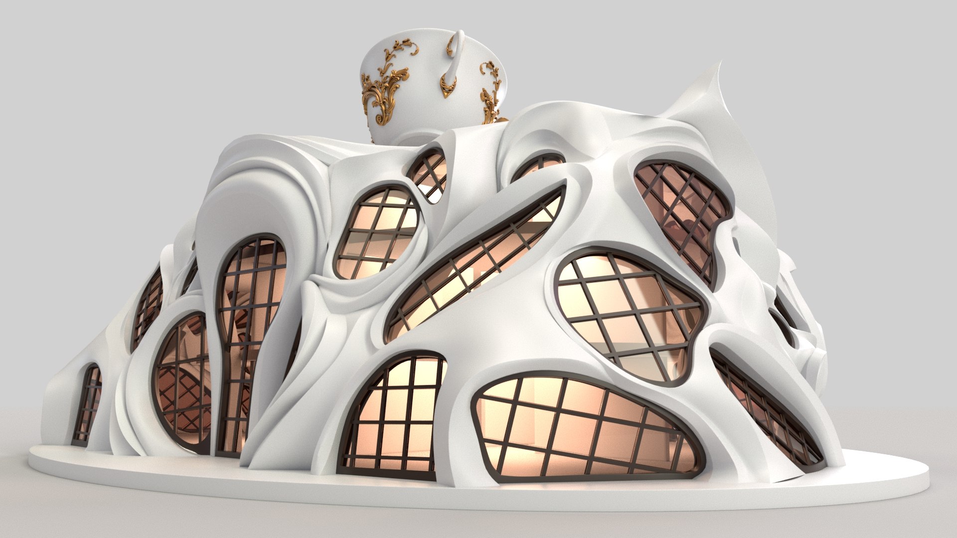 Metaverse Cafe X1 Concept 3D model - TurboSquid 1986018