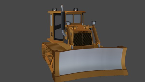 modelo 3d Heavy Bulldozer - TurboSquid 2005843