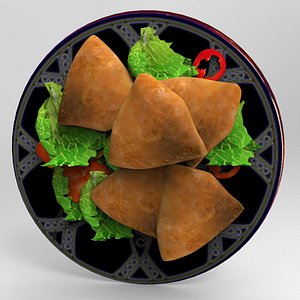 3D Samosa Models | TurboSquid