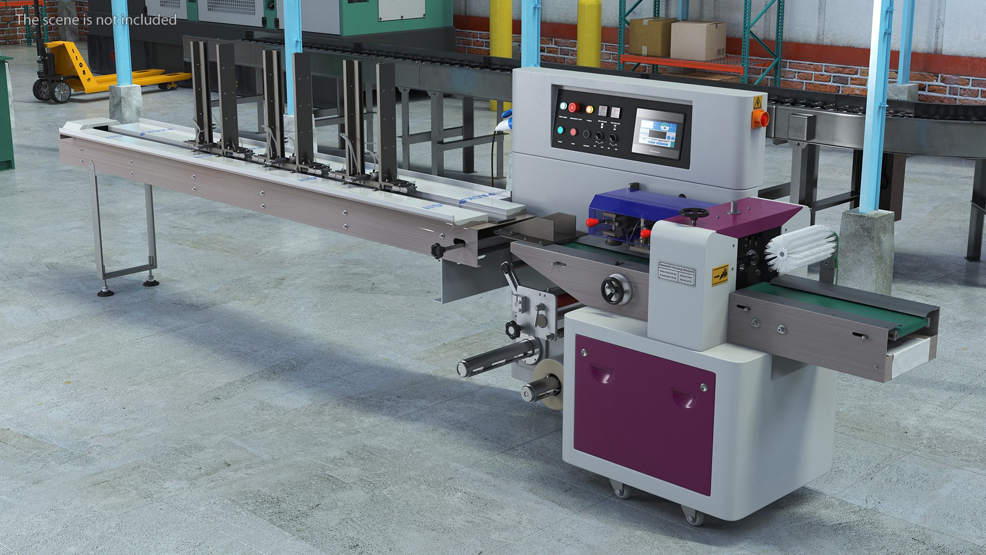 Automatic Packing Line Machine Fur 3D - TurboSquid 2258189