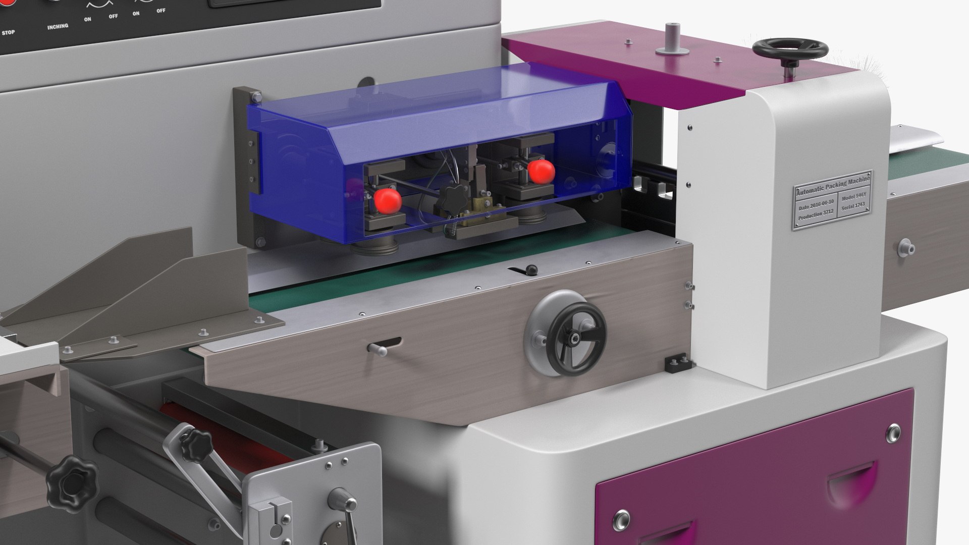 Automatic Packing Line Machine Fur 3D - TurboSquid 2258189