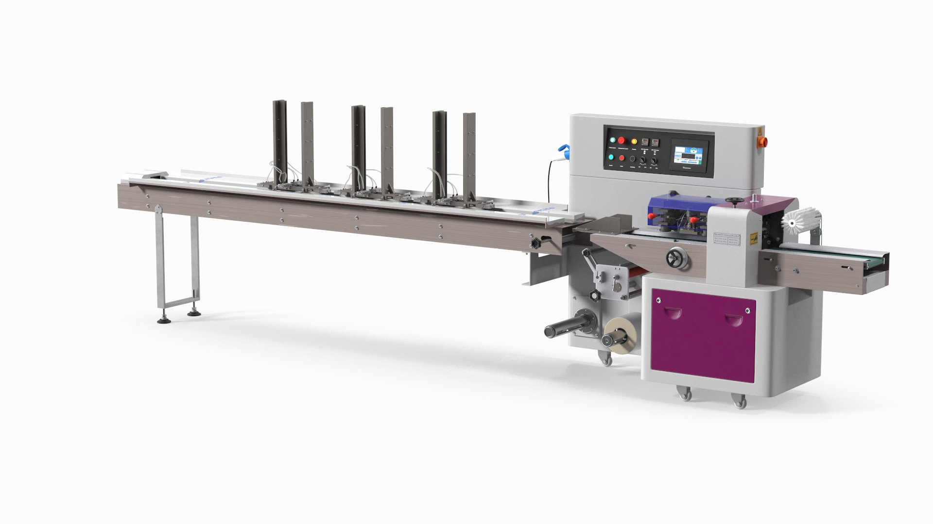 Automatic Packing Line Machine Fur 3D - TurboSquid 2258189