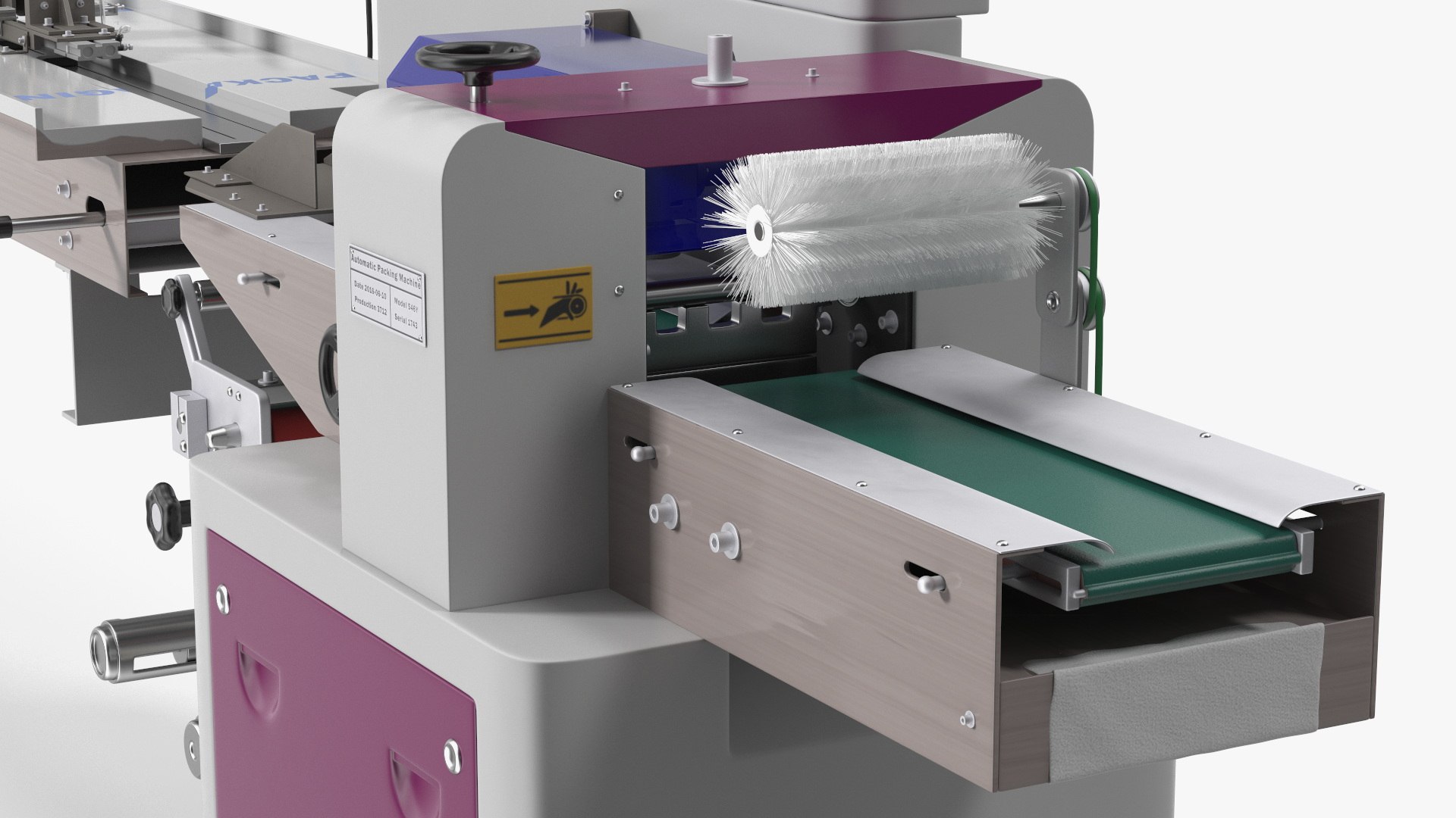 Automatic Packing Line Machine Fur 3D - TurboSquid 2258189