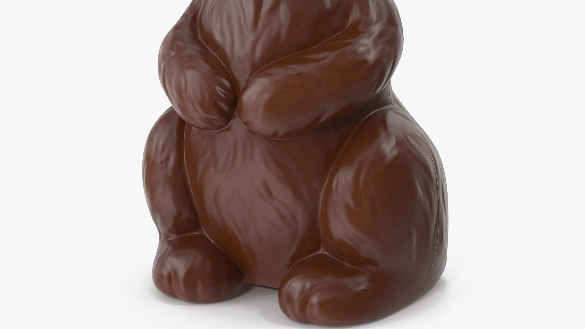 3D model milk chocolate bunny - TurboSquid 1537541