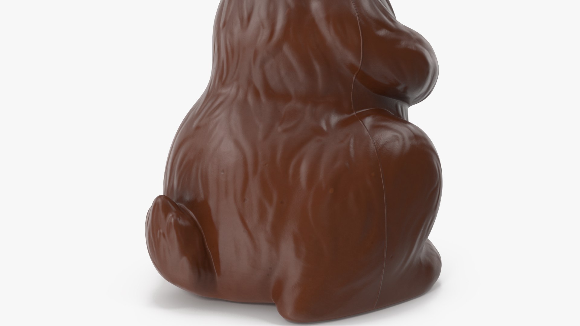 3D model milk chocolate bunny - TurboSquid 1537541