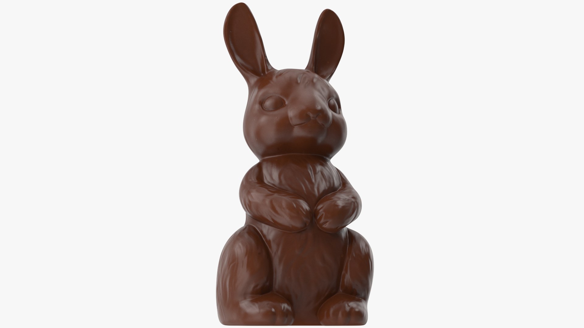 3D model milk chocolate bunny - TurboSquid 1537541