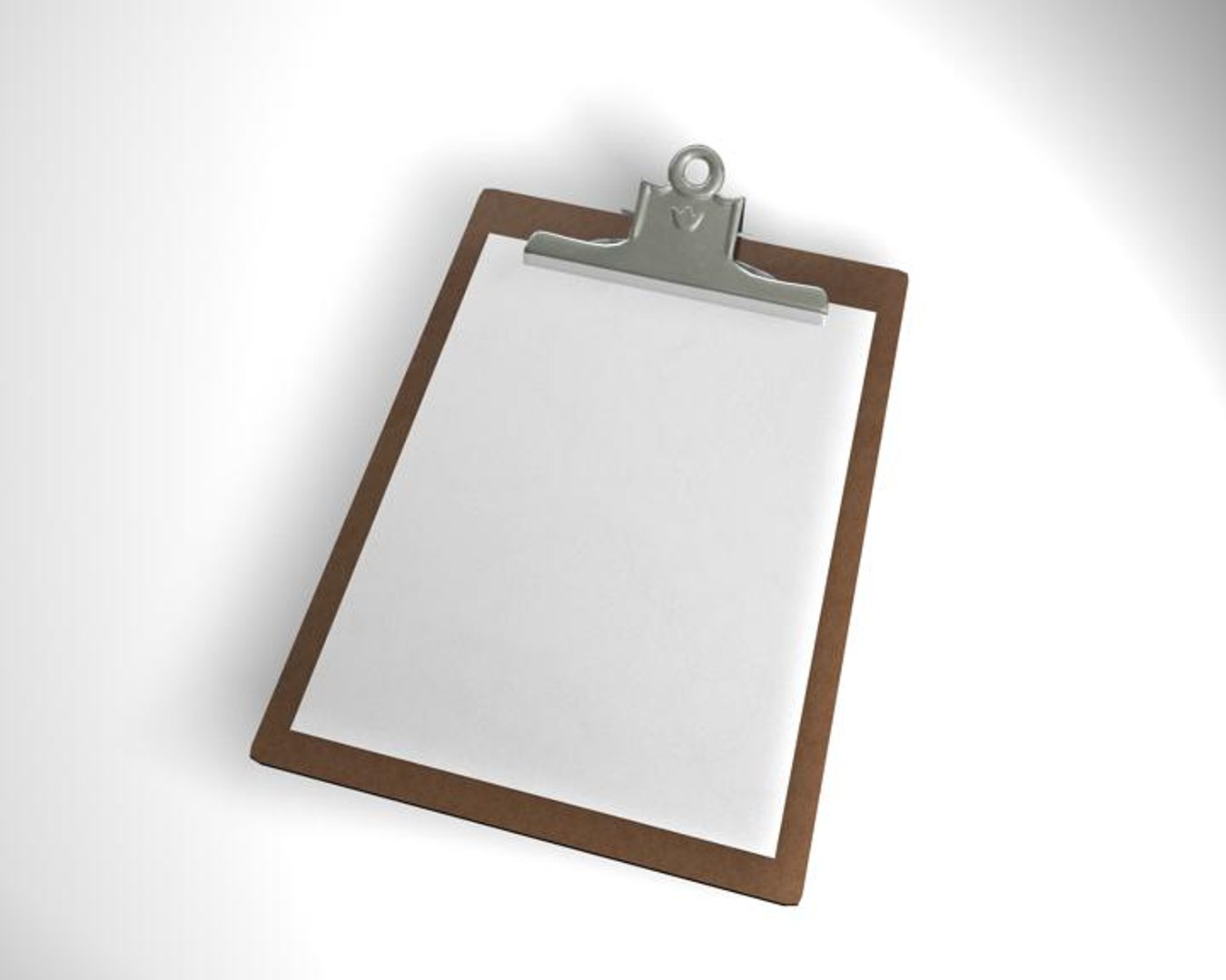 3d clipboard model
