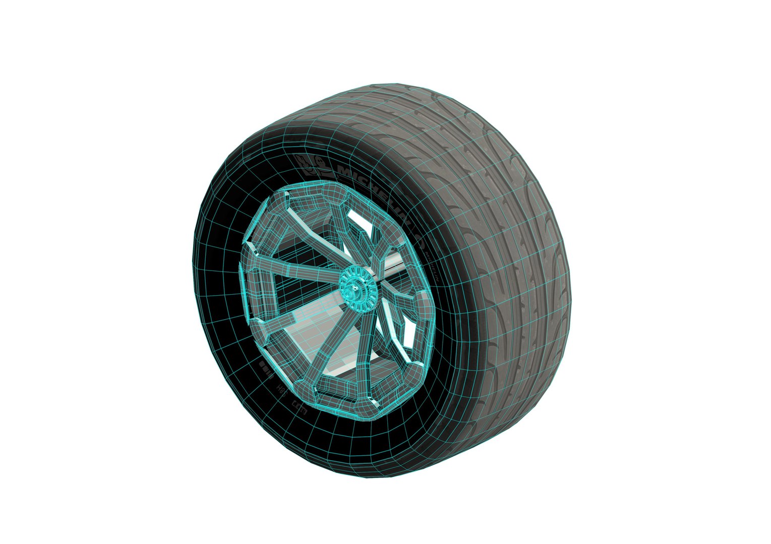 3D Mazda Rx Vision Gt3 Wheel Model - TurboSquid 2175204