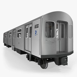 New york city subway car 3D model - TurboSquid 1256309