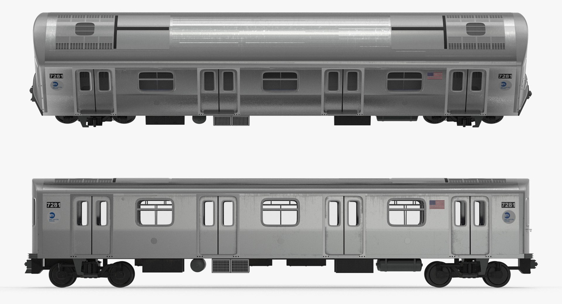 3D Model Subway Passanger Wagon R160 - TurboSquid 1255700