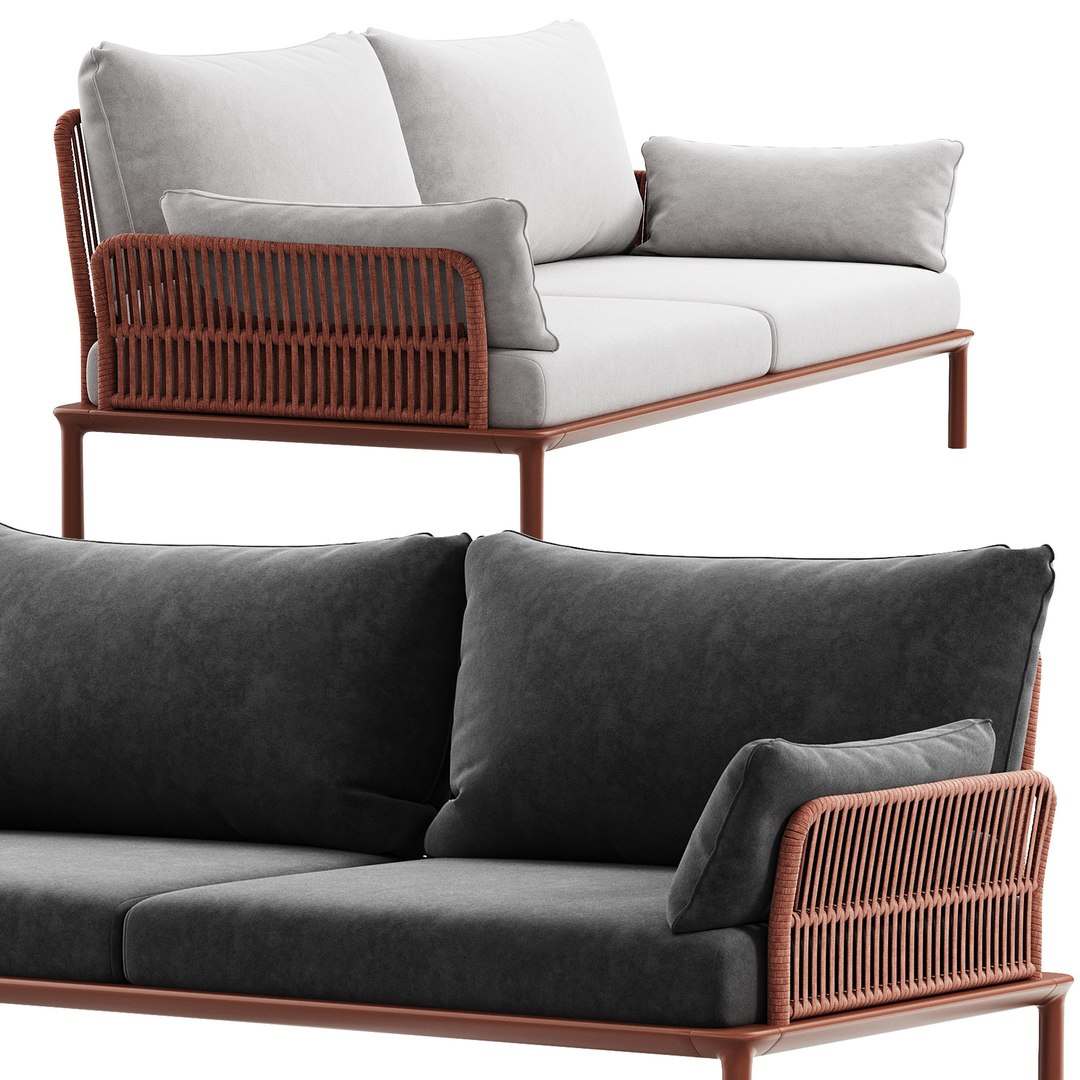 3D Reva Twist Pedrali sofa - TurboSquid 2005558