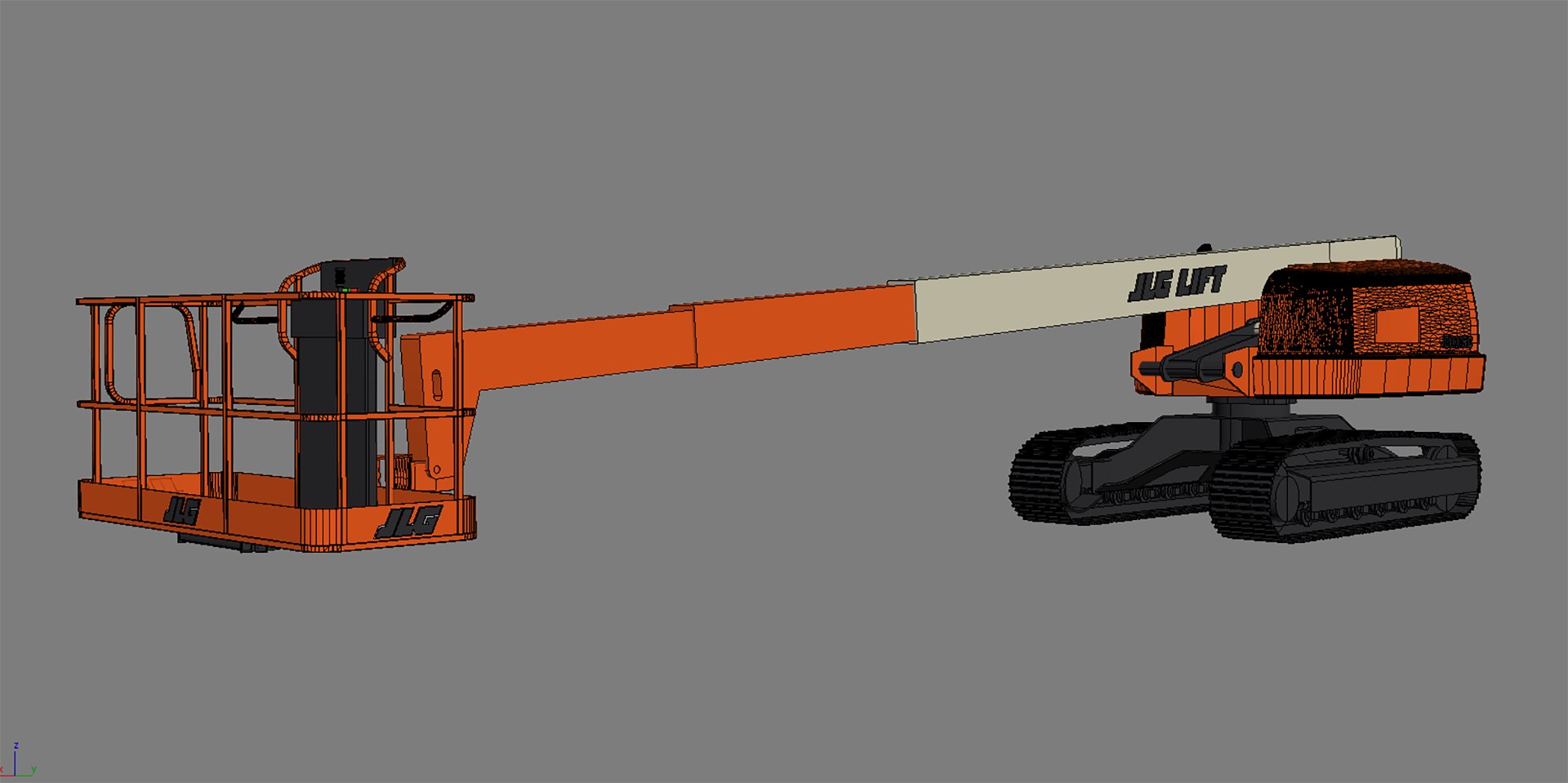 3D Model Telescopic Crawler Boom Lift - TurboSquid 1532837