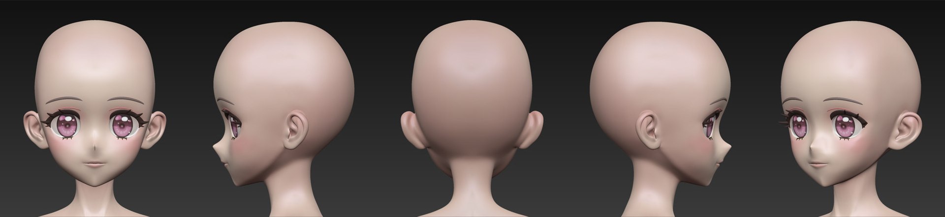 Anime Zbrush 3D Model - TurboSquid 1422467