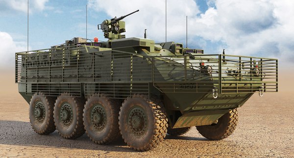 Tracked wheeled usa military model - TurboSquid 1173437
