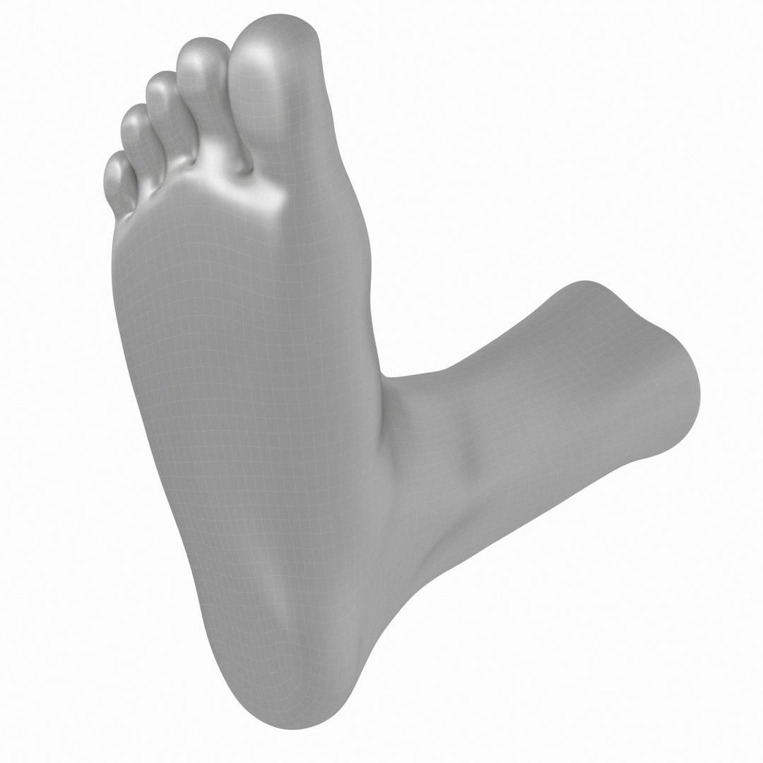 Human male feet based 3D model - TurboSquid 1470752