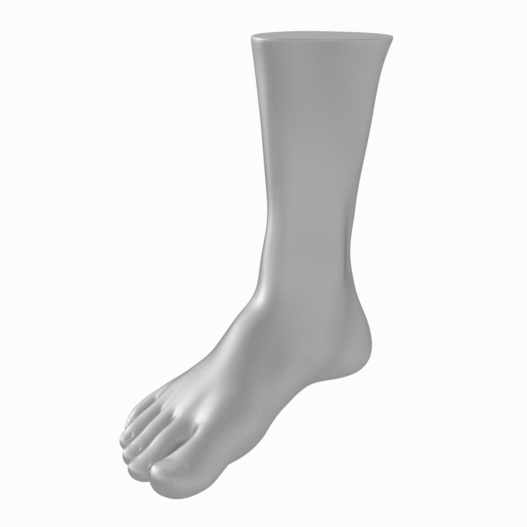 Human male feet based 3D model - TurboSquid 1470752