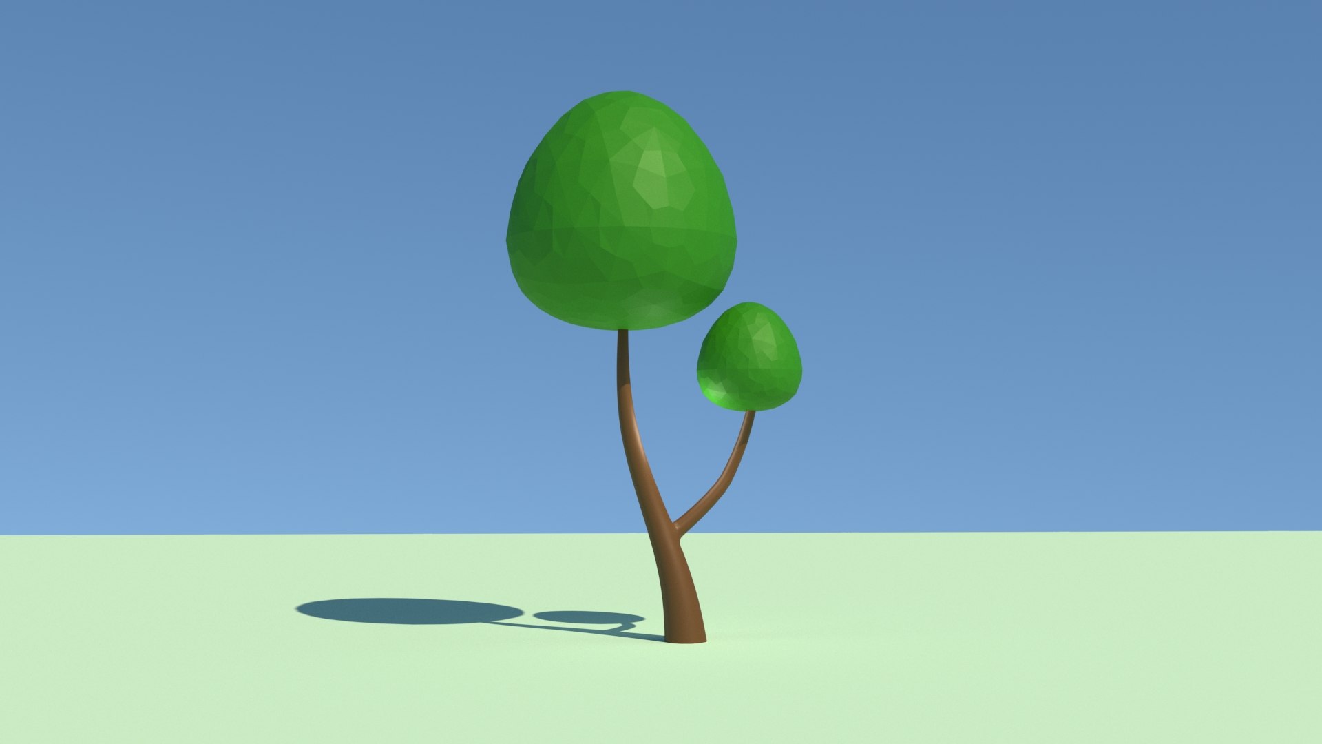 3D Cartoon Tree 02 Model - TurboSquid 1992354