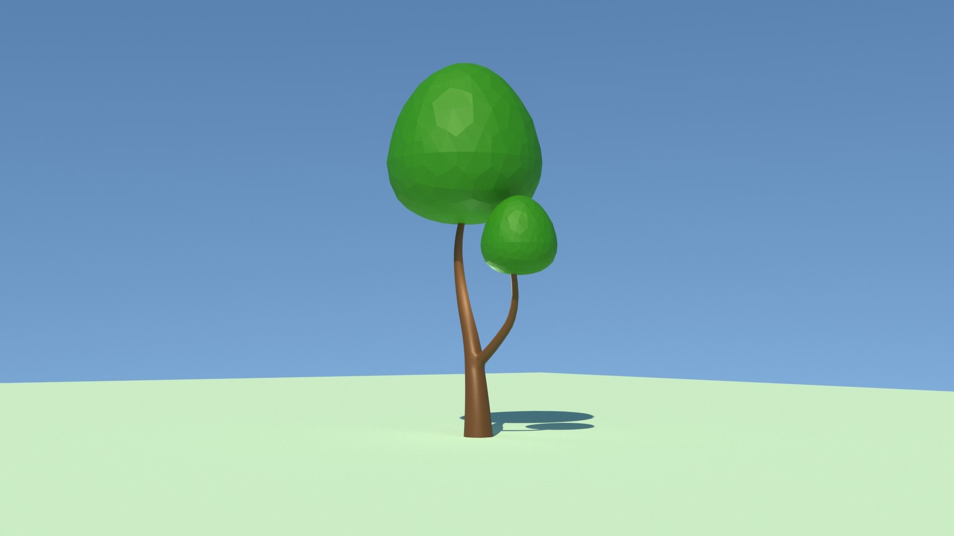 3D Cartoon Tree 02 Model - TurboSquid 1992354
